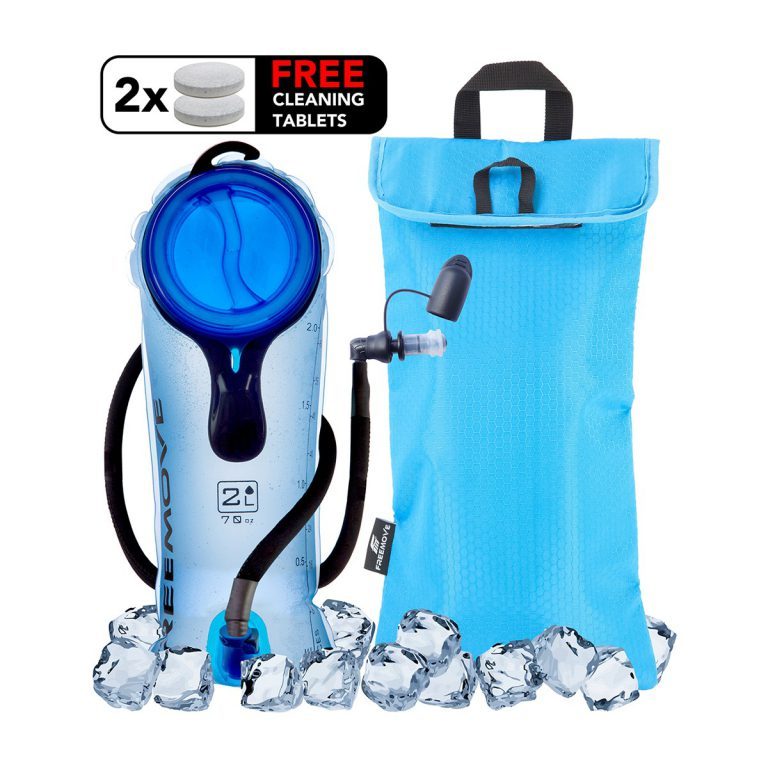 2-Liter Reservoir with Cooler Bag – BLUE – FREEMOVE